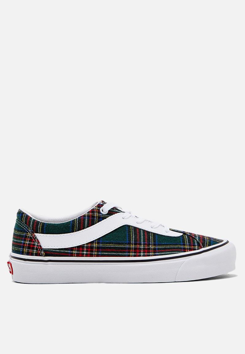 Bold ni - vn0a3wlpv8b1 - (plaid) green/true white Vans Sneakers ...