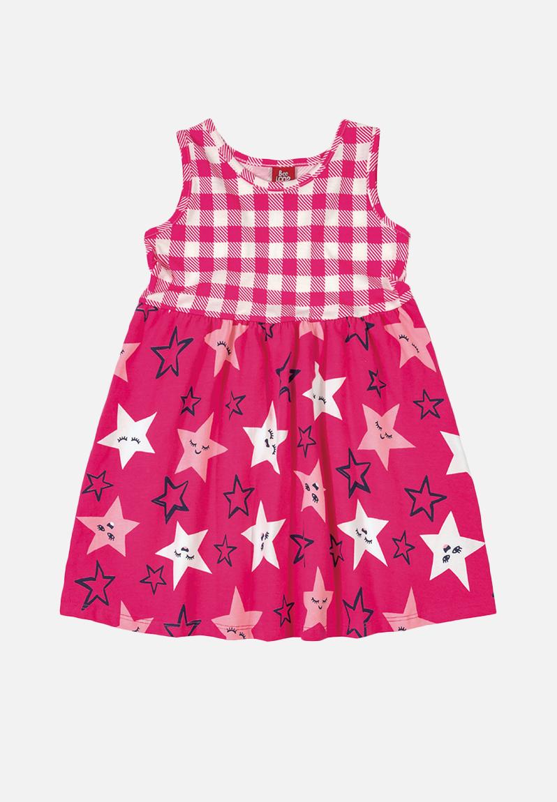 Girls star print dress - pink Bee Loop Dresses & Skirts | Superbalist.com