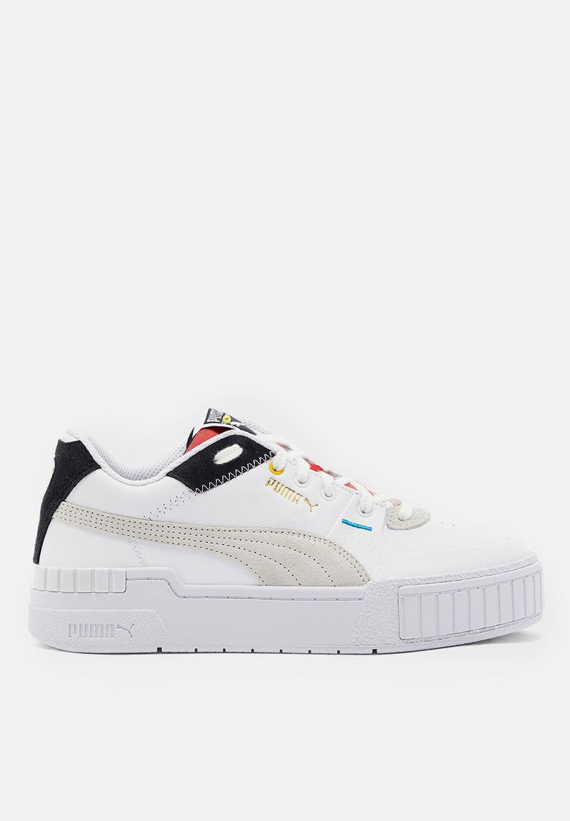 Cali sport wh wn's - 37390801 - puma white-puma black-high risk red ...