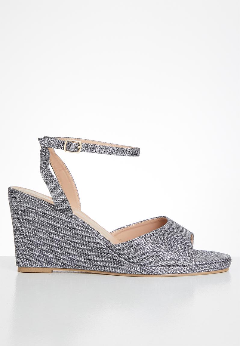 Ella wedge heel - silver Superbalist Heels | Superbalist.com