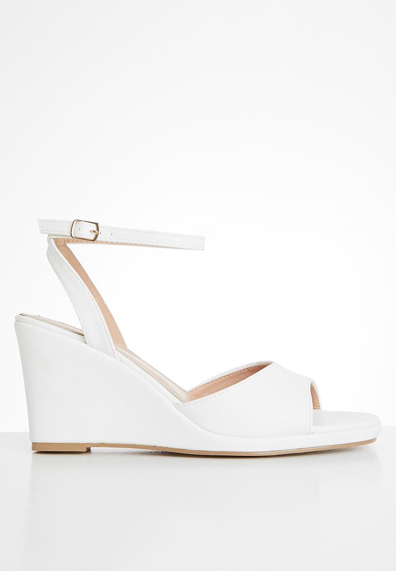Ella wedge heel - white Superbalist Heels | Superbalist.com