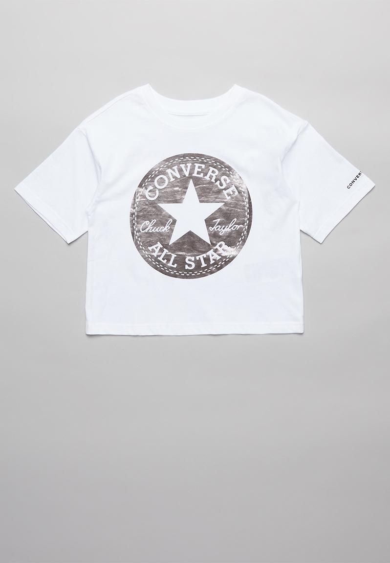 Cnvg ctp foil boxy tee - white Converse Tops | Superbalist.com