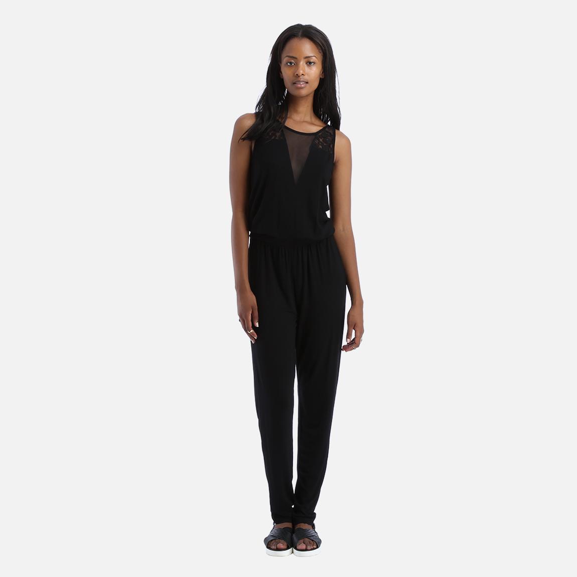 Laura Lace Jumpsuit - Black Vero Moda Jumpsuits & Playsuits ...