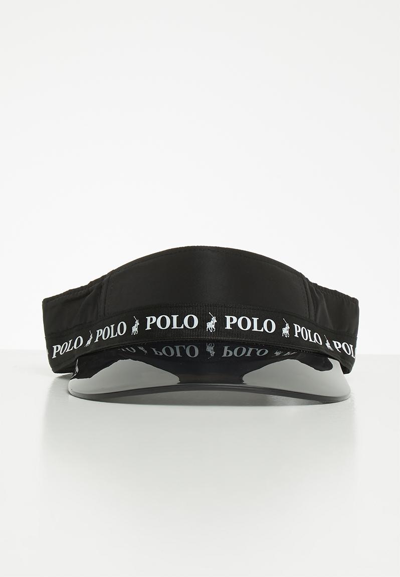Byron transparent peak visor - black