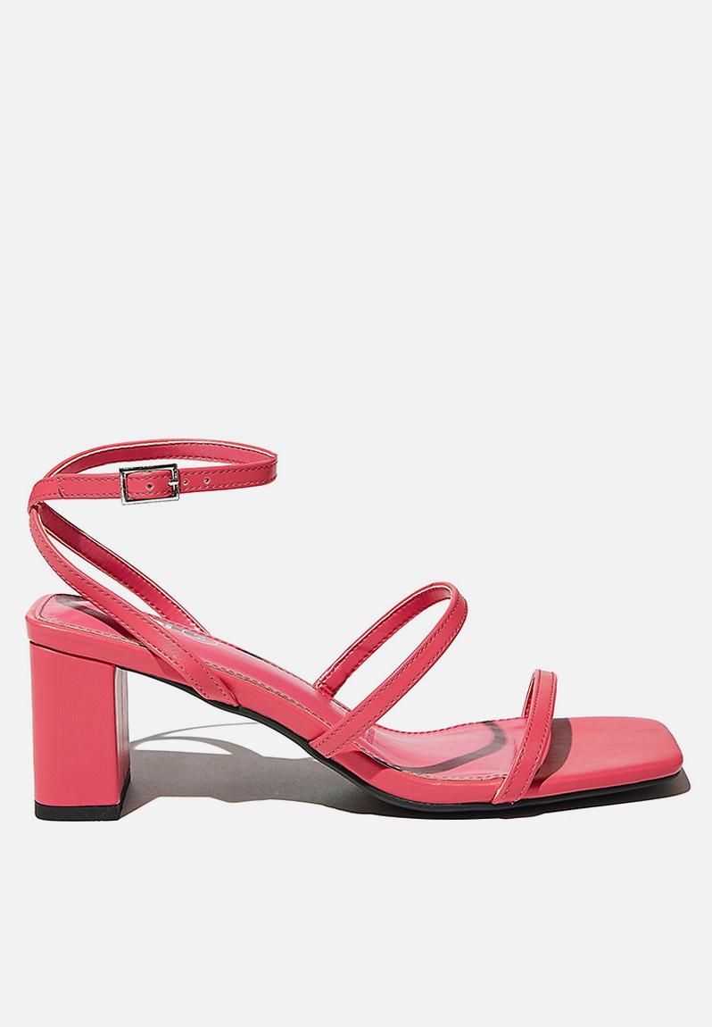 Layla block heel - pink pu Cotton On Heels | Superbalist.com