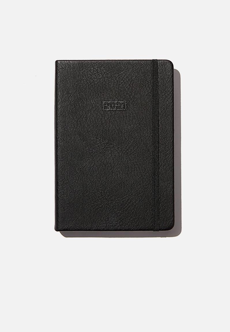 2021 a5 daily buffalo diary - jet black Typo Stationery | Superbalist.com