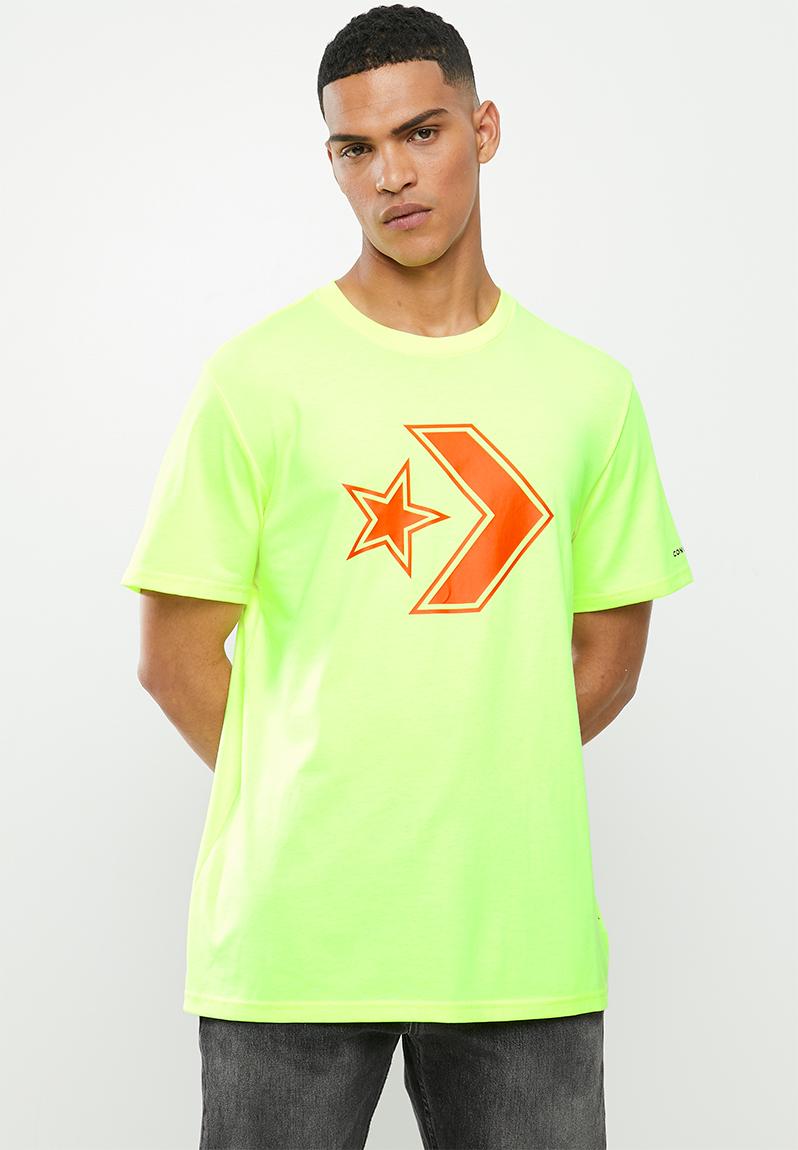 Converse outlined sc tee - yellow Converse T-Shirts & Vests ...