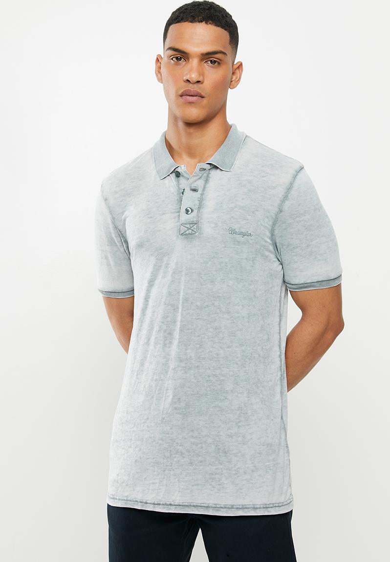 Outback polo - gunmetal Wrangler T-Shirts & Vests | Superbalist.com