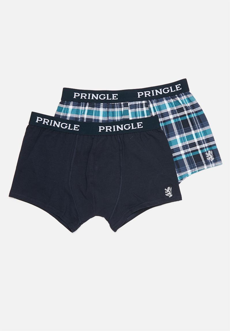 Milton 2 pack - navy Pringle of Scotland Underwear | Superbalist.com