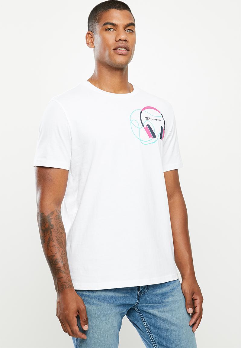 Chest logo crew neck t-shirt - white Champion T-Shirts | Superbalist.com