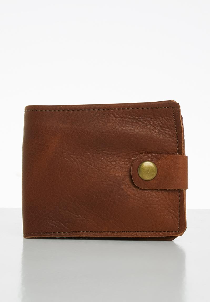 Leather bifold wallet - tan Superbalist Bags & Wallets | Superbalist.com