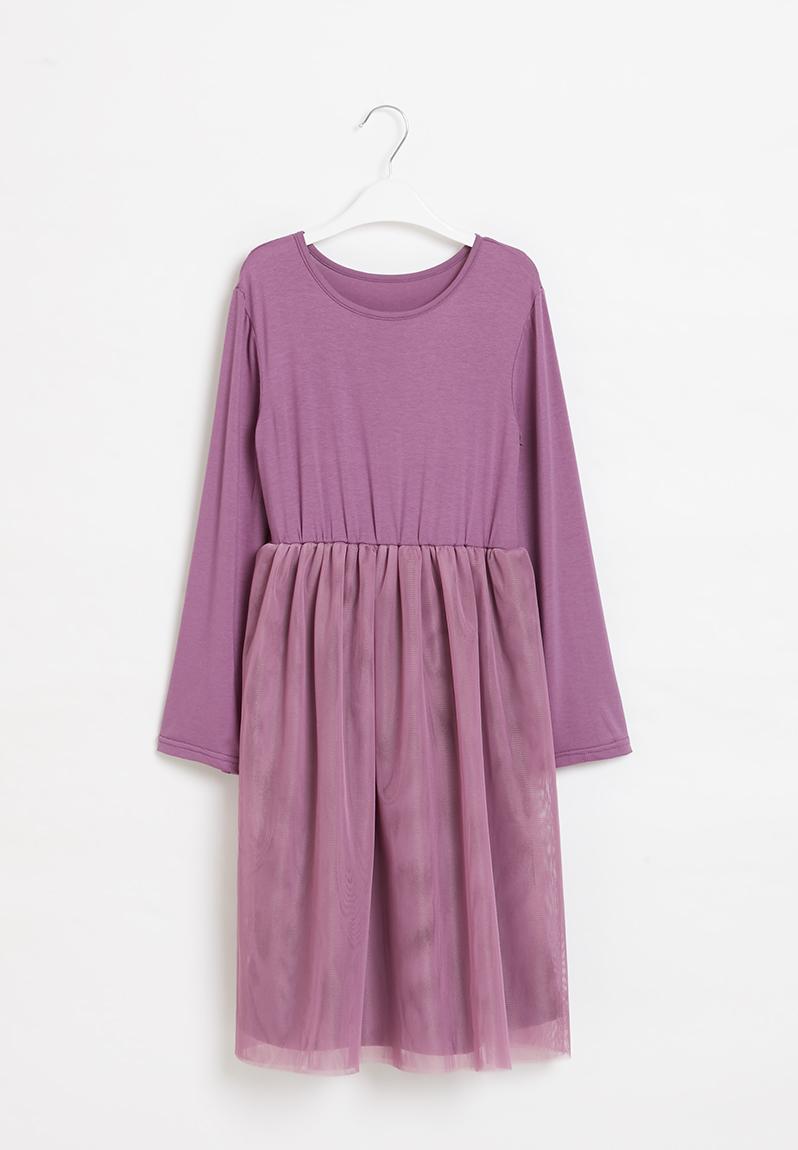 Younger girls combo dress - mauve Pop Candy Dresses & Skirts ...