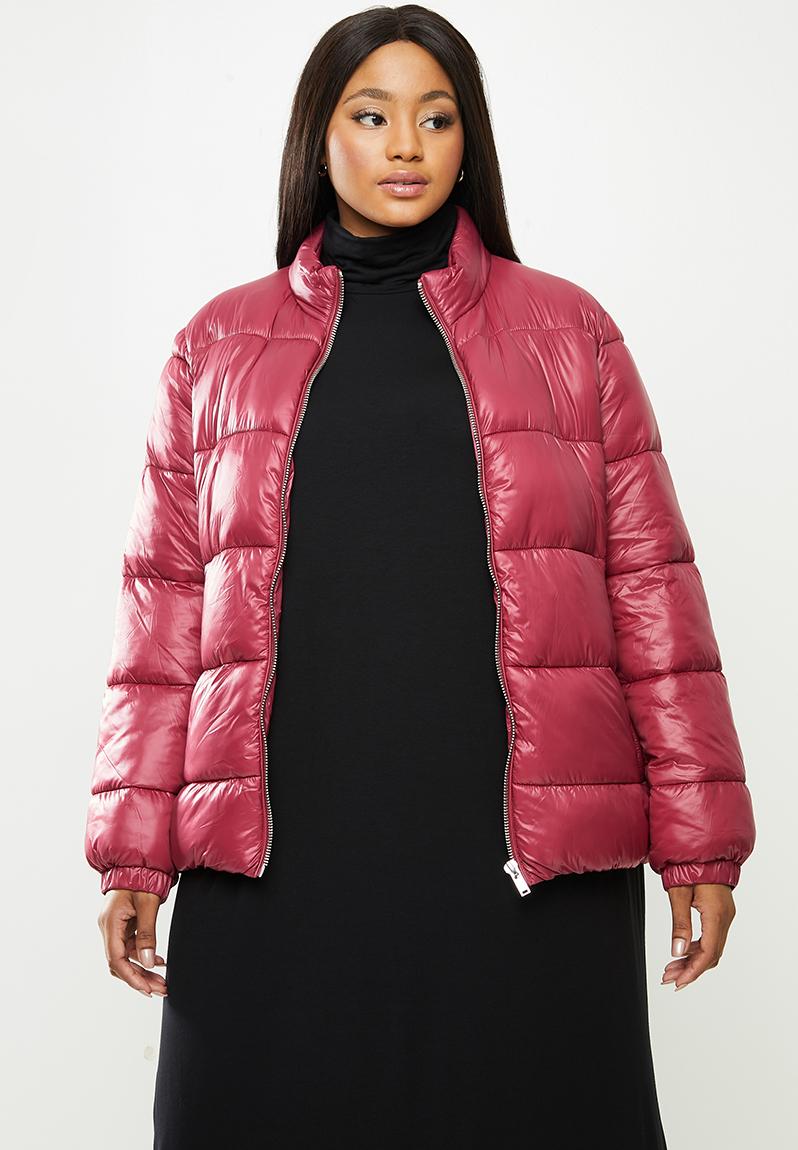 Anorak rise - bright pink Violeta by Mango Jackets & Coats ...