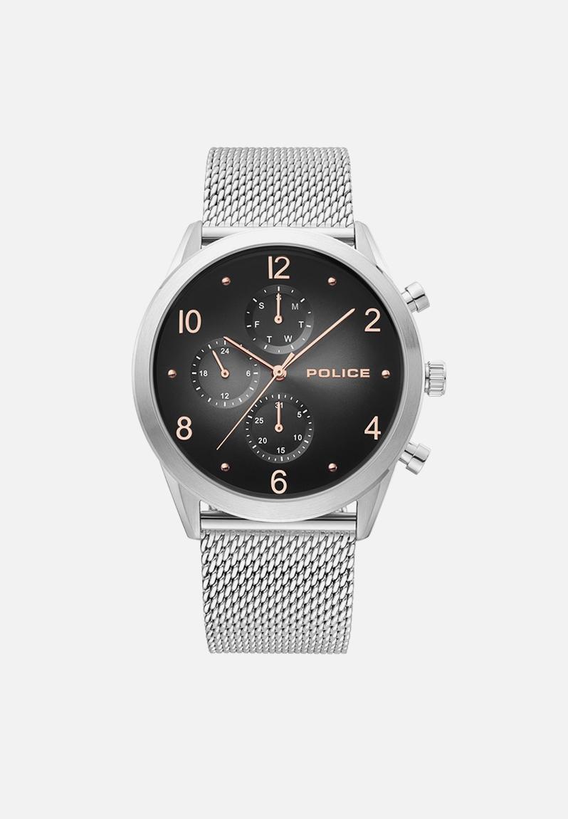 Silfa chronograph watch - silver