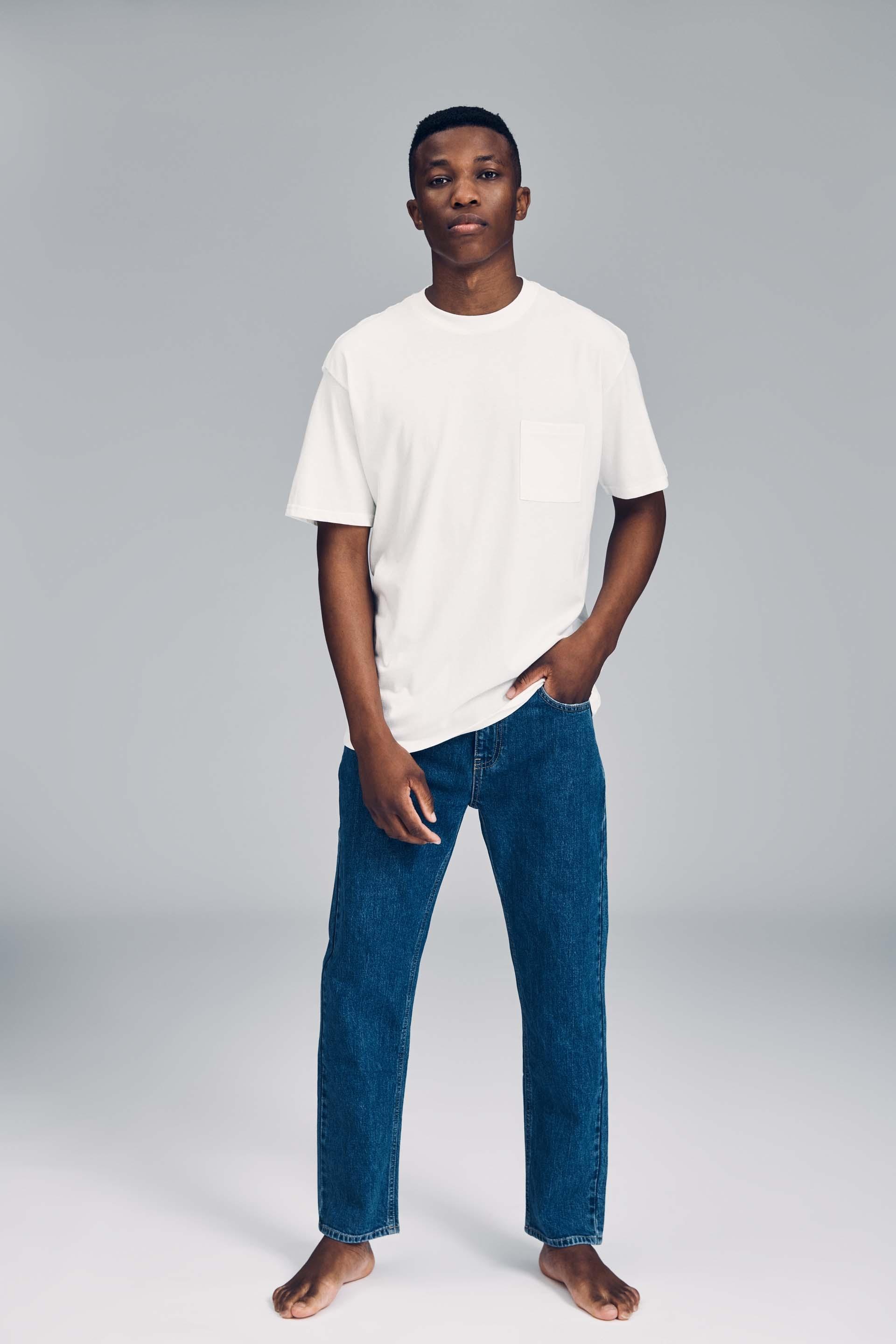 Beckley straight jean - coogee blue