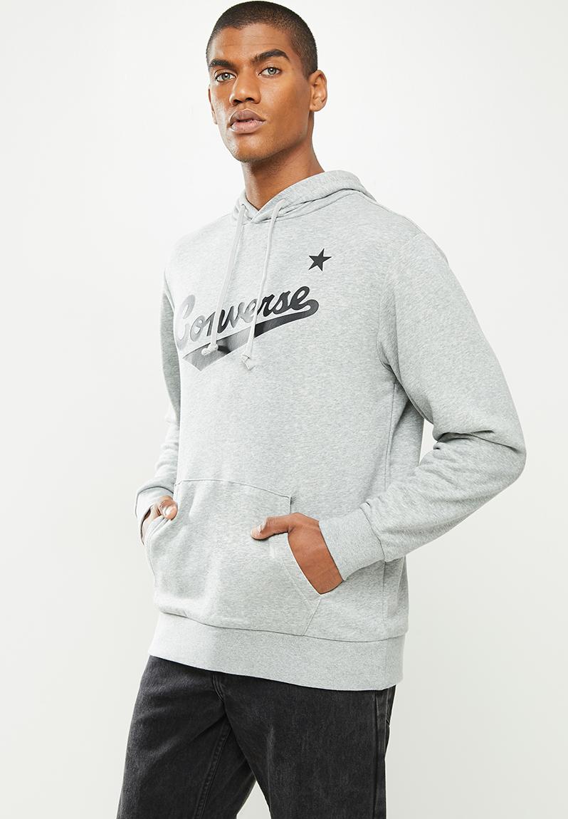 Converse script french terry pullover hoodie - vgh