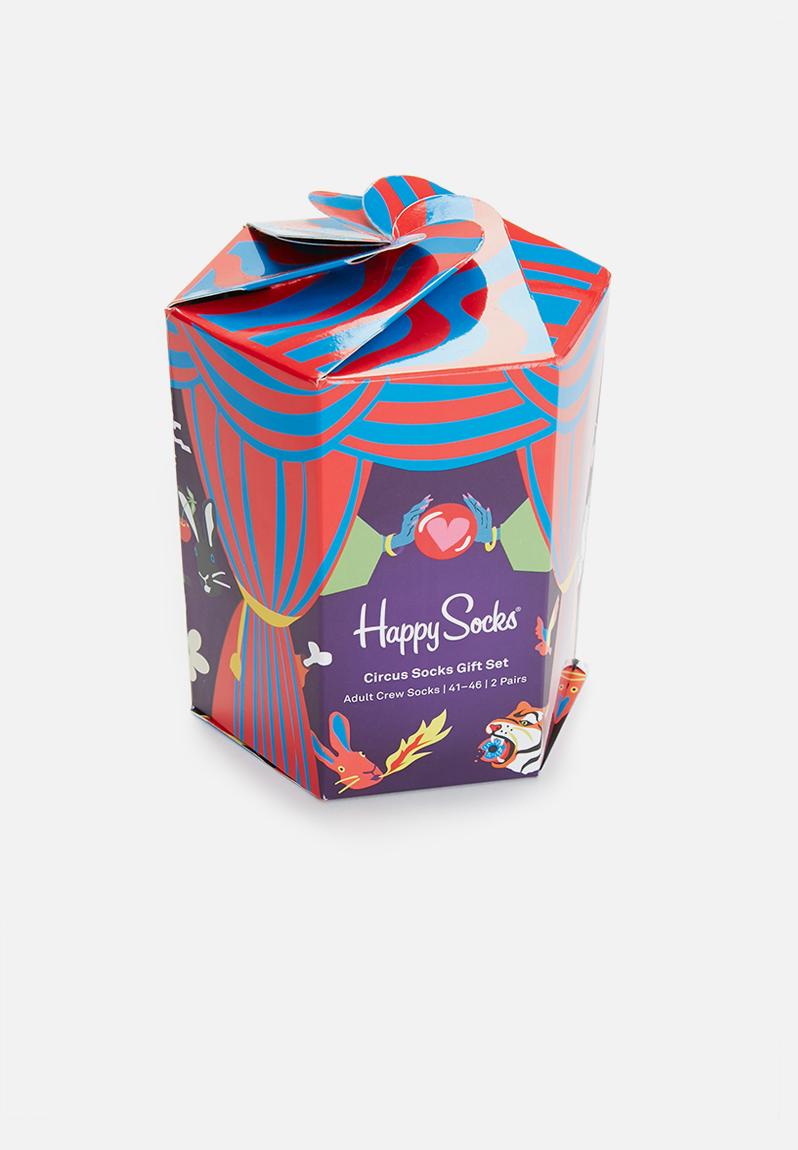 2-Pack circus socks gift set - multi Happy Socks Socks | Superbalist.com