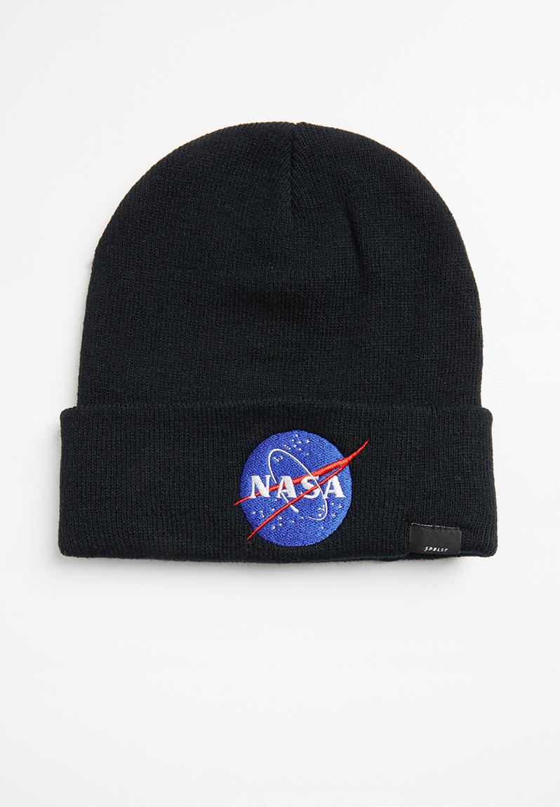 Nasa logo beanie - black Superbalist Headwear | Superbalist.com