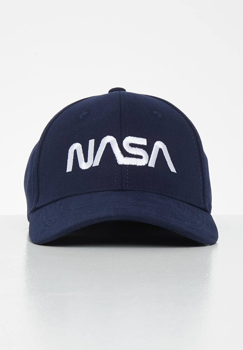 Nasa logo peak cap - blue