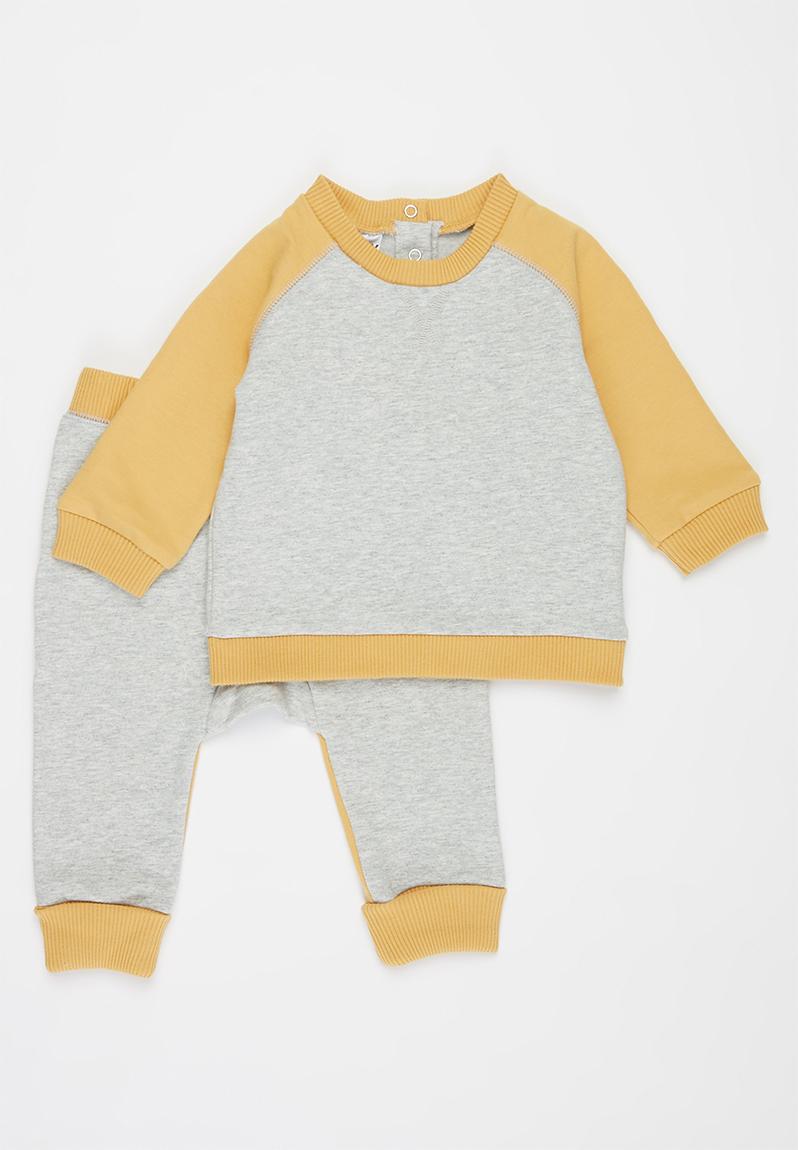 Tate & sully tracksuit - cloud marle/vintage honey Cotton On Sets ...