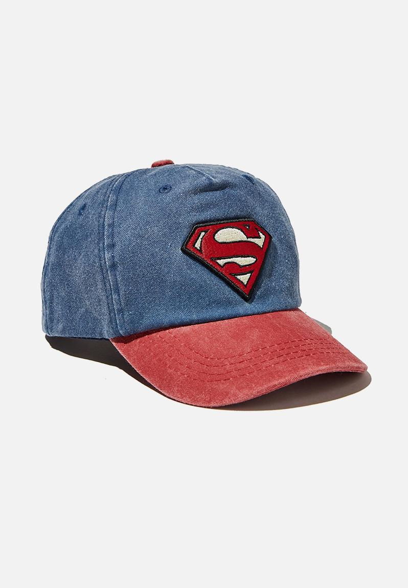 Licensed baseball cap - lcn superman Cotton On Accessories ...