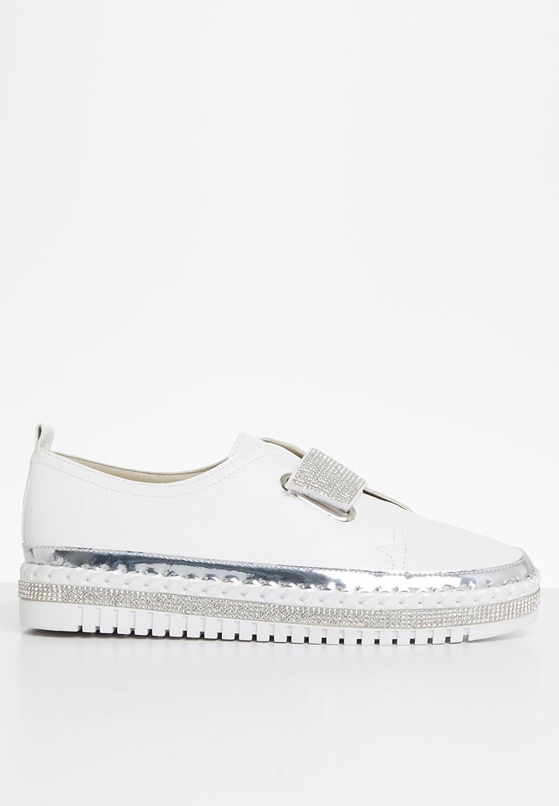 Blinky embellished sneaker - white Footwork Pumps & Flats | Superbalist.com