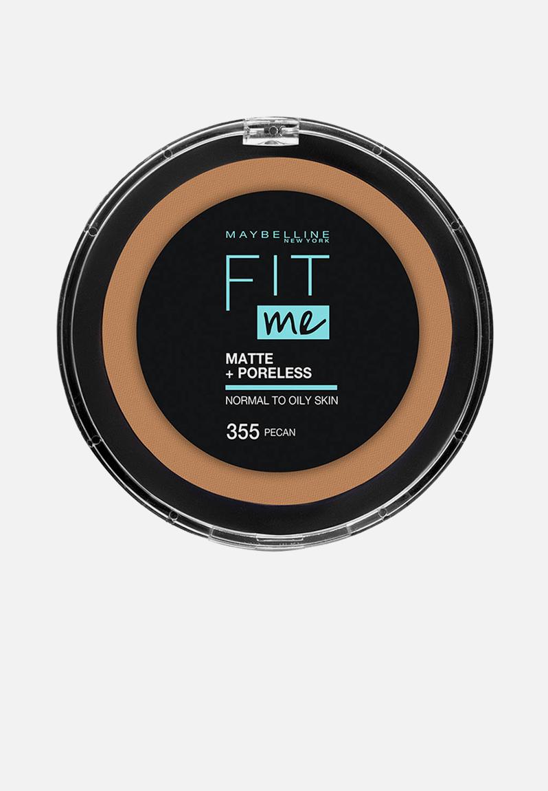 FIT ME!® Matte + Poreless Powder - 355 Pecan Maybelline Face ...