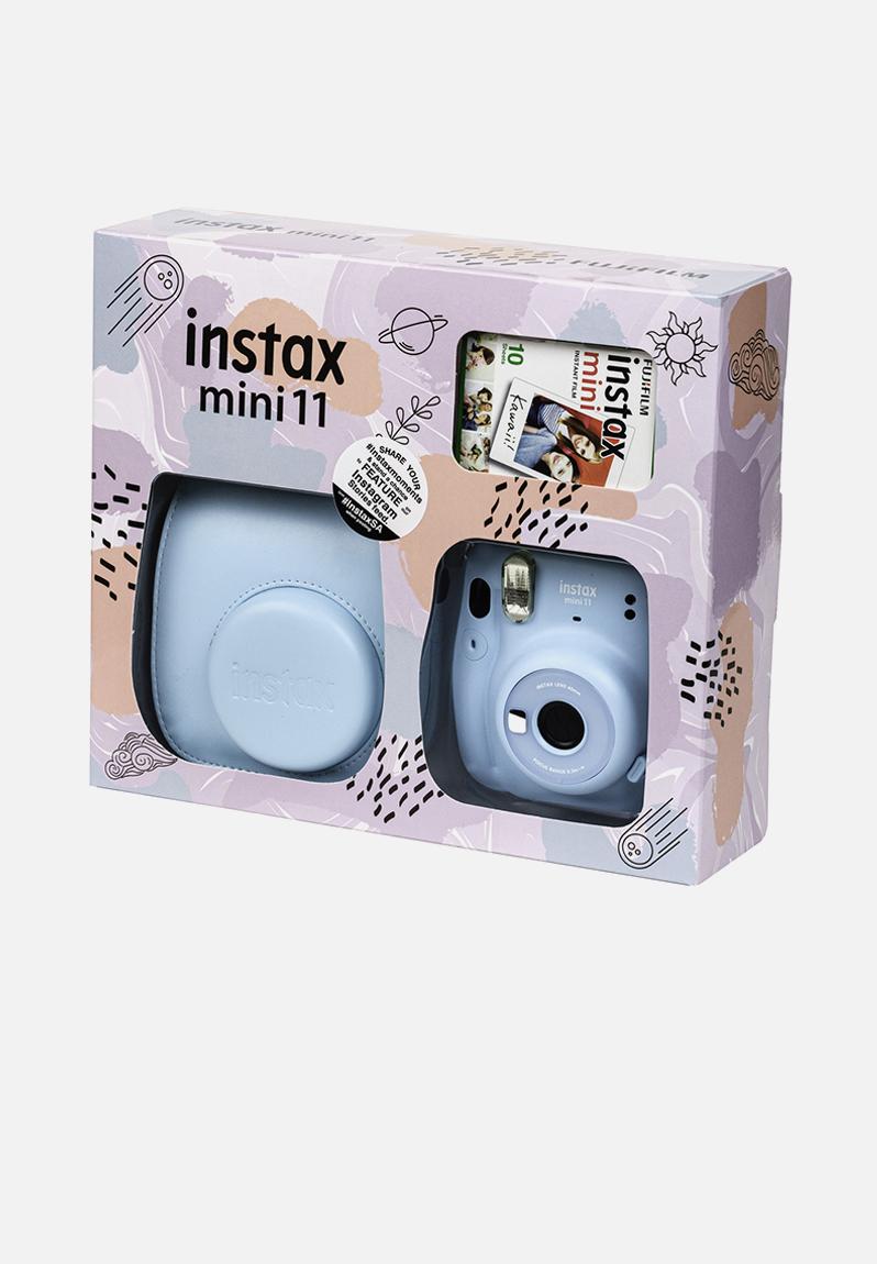Instax mini 11 camera kit - sky blue