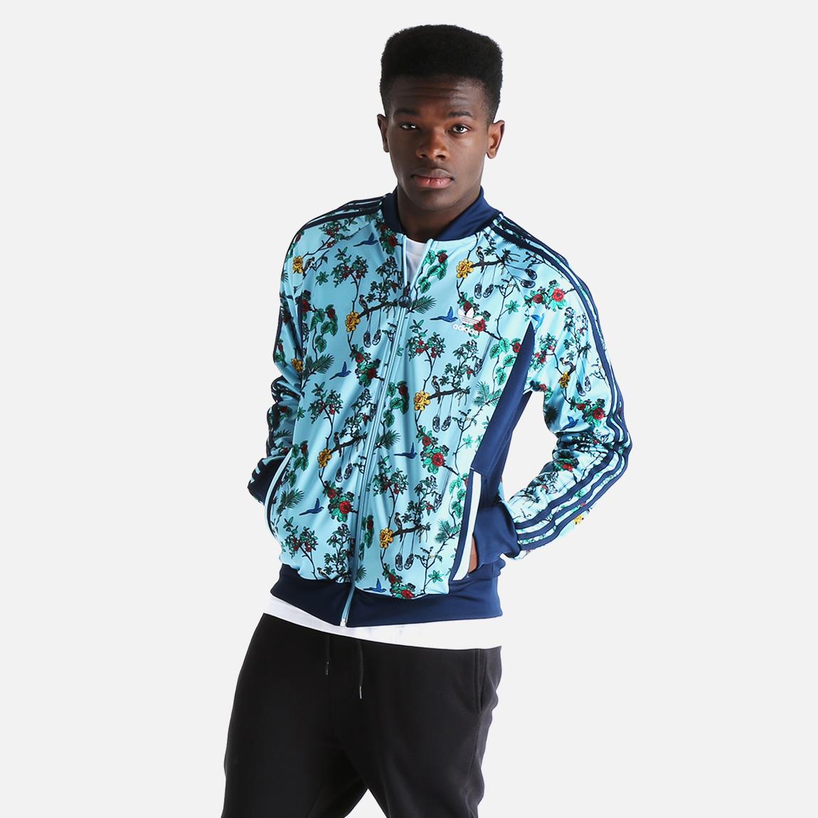 Island Jacket - Blue adidas Originals Hoodies, Sweats & Jackets ...