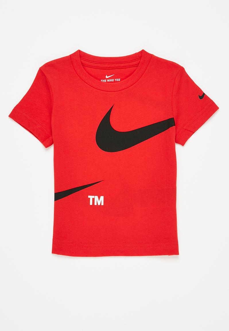 Nike split swoosh tm - university red Nike Tops | Superbalist.com