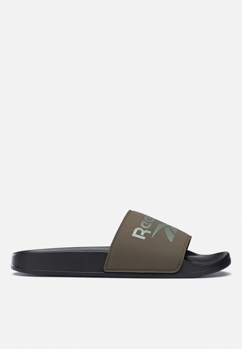 Rbk fulgere slide - fx3093 - army green/harmony green/black