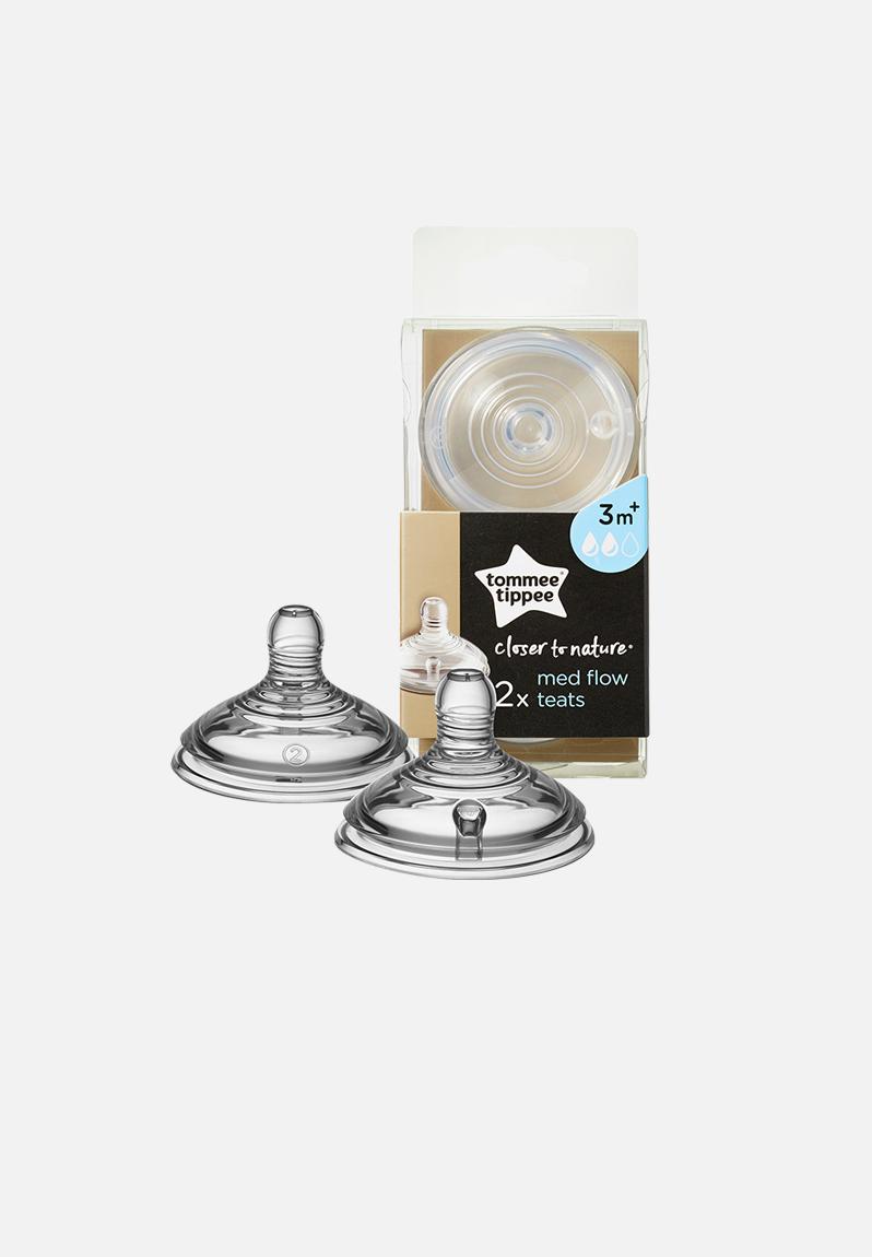 Ctn medium flow teat 2pk Tommee Tippee Accessories | Superbalist.com