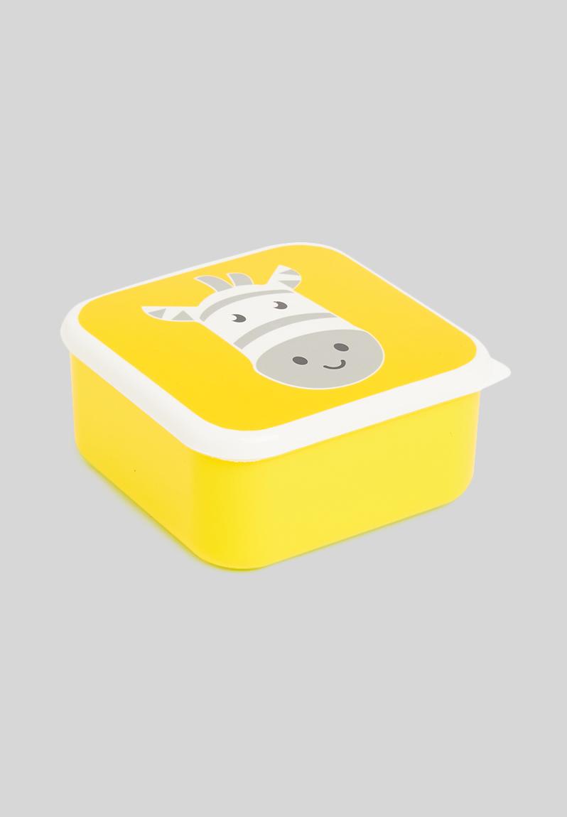 Zebra lunch box - orange