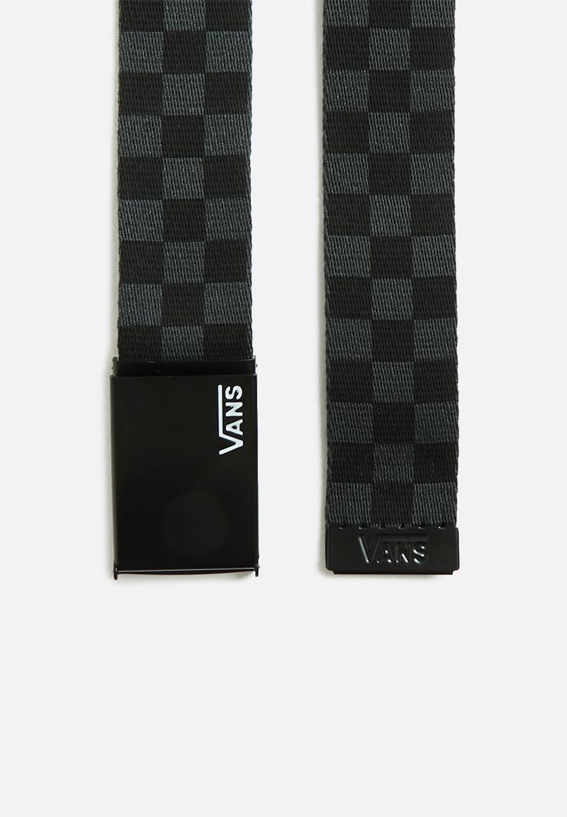 Deppster ii web belt - black-charcoal Vans Belts | Superbalist.com