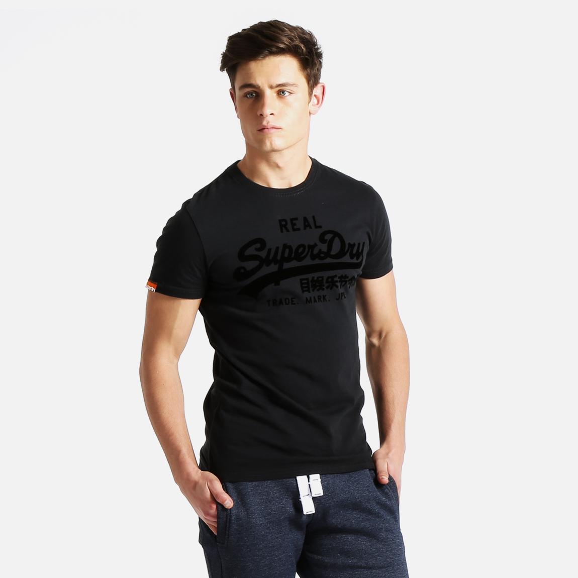 Vintage Logo Entry T-shirt - Black Board Superdry. T-Shirts & Vests ...