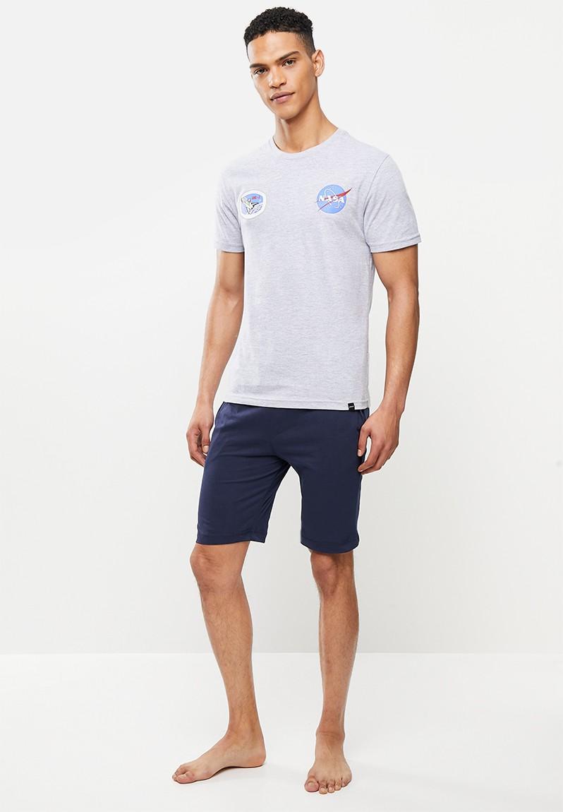 Nasa sleep set - grey/navy