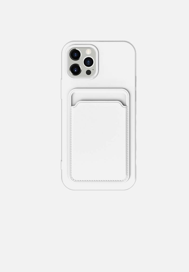 Iphone wallet case -white