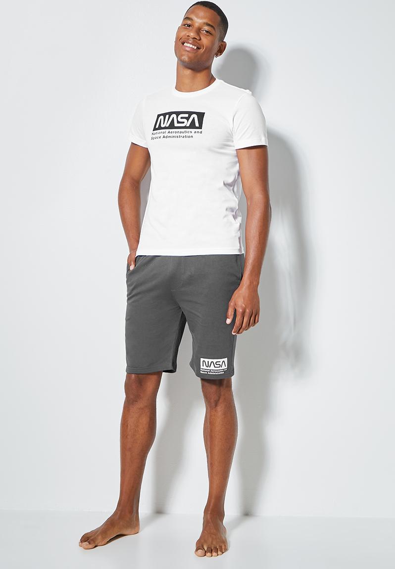 Nasa sleep set - white/light grey