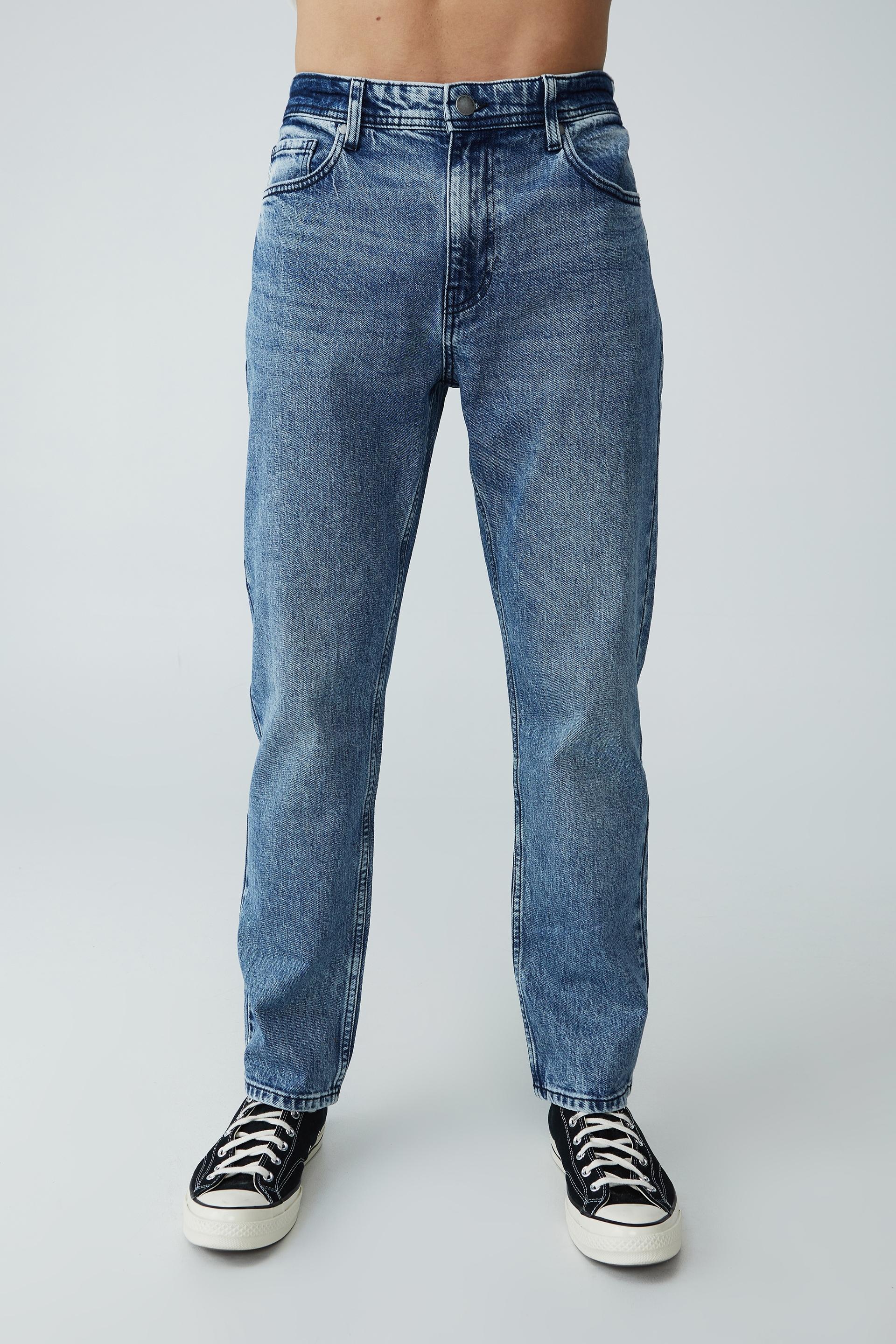 Beckley straight jean - vintage mid indigo