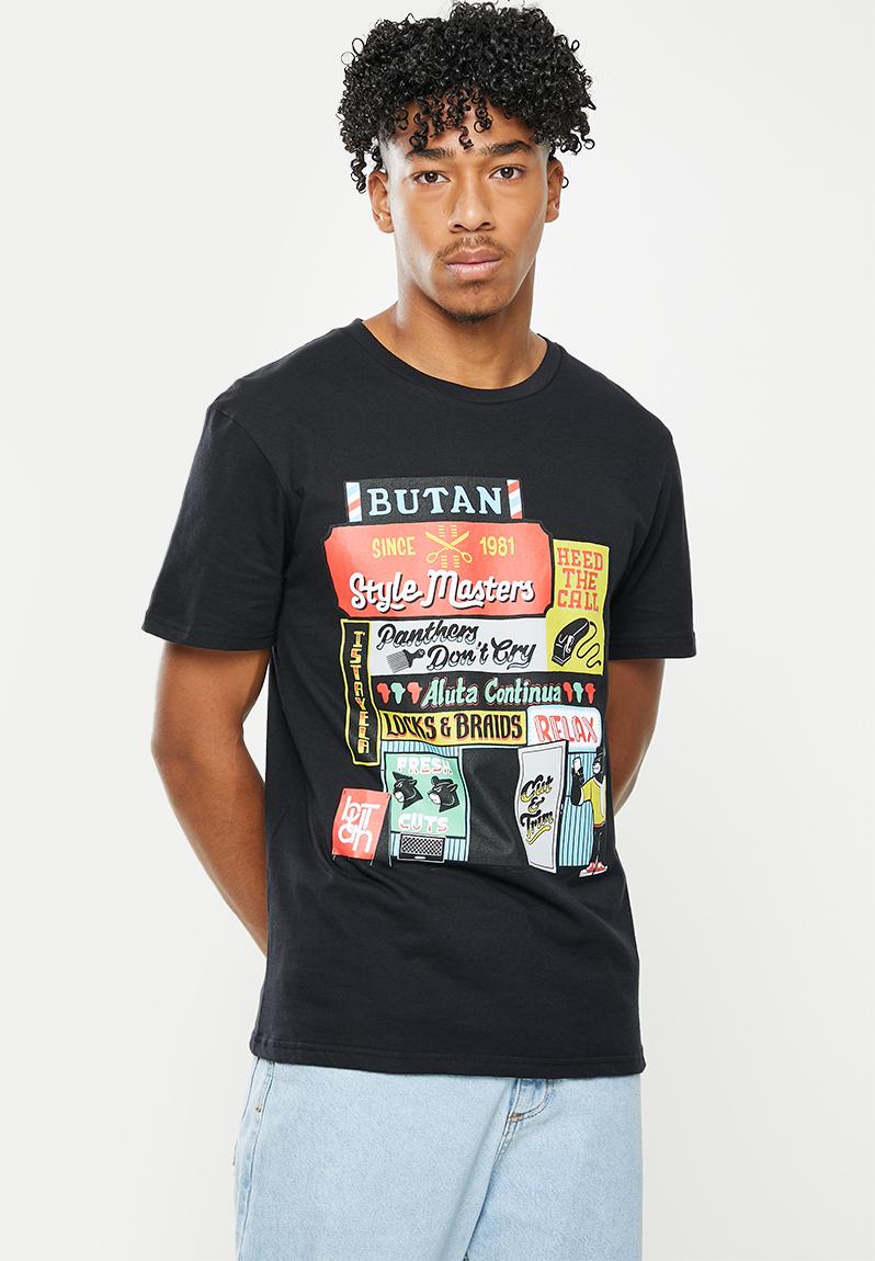 Panthers mascot - barber - black Butan T-Shirts & Vests | Superbalist.com