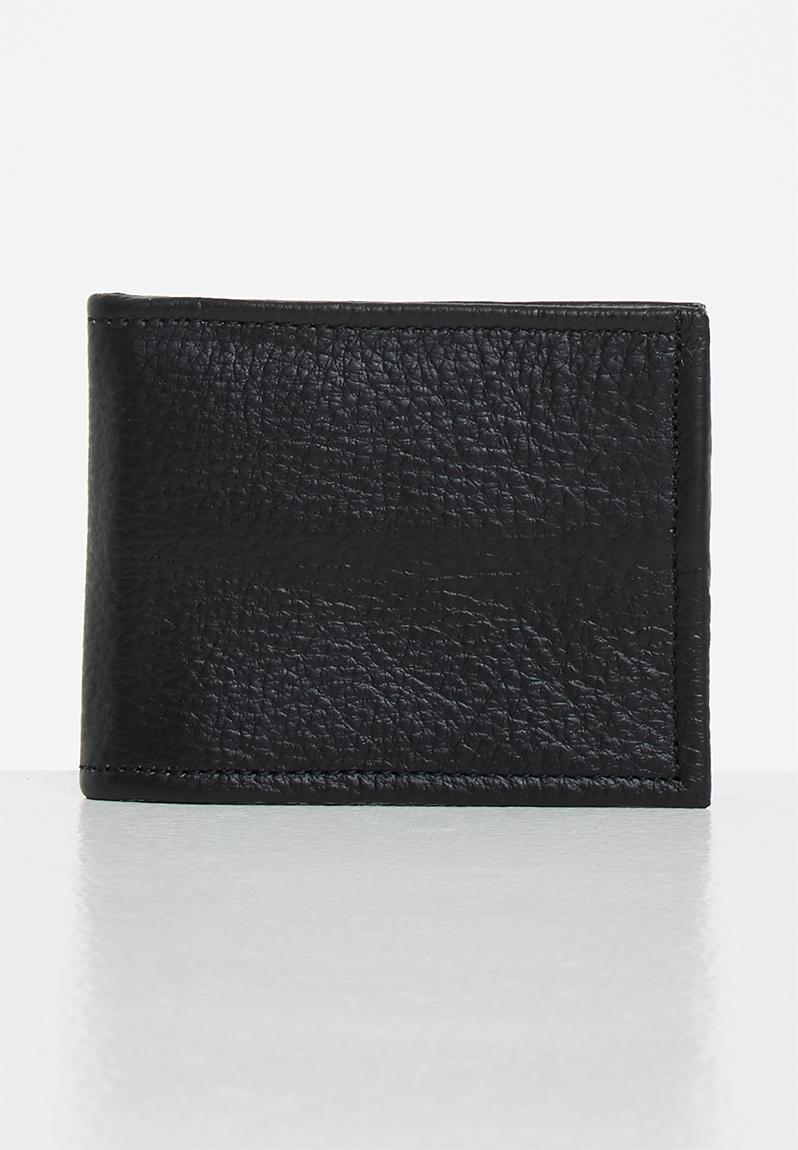 Willy two tone leather wallet - black/navy Superbalist Bags & Wallets ...