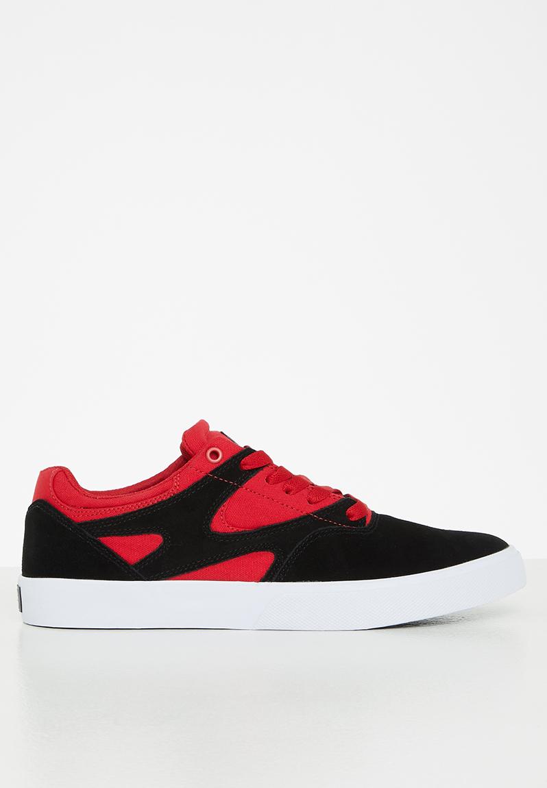Dc - adys300569-bat - kalis vulc - black/athletic red (bat) DC Sneakers ...