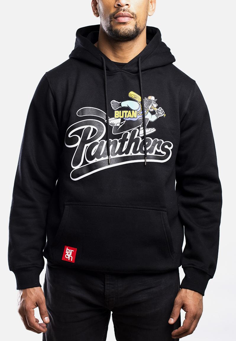 Panthers mascot hoodie - black