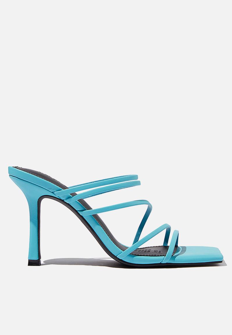 Dallas strappy mule - bright blue pu Cotton On Heels | Superbalist.com