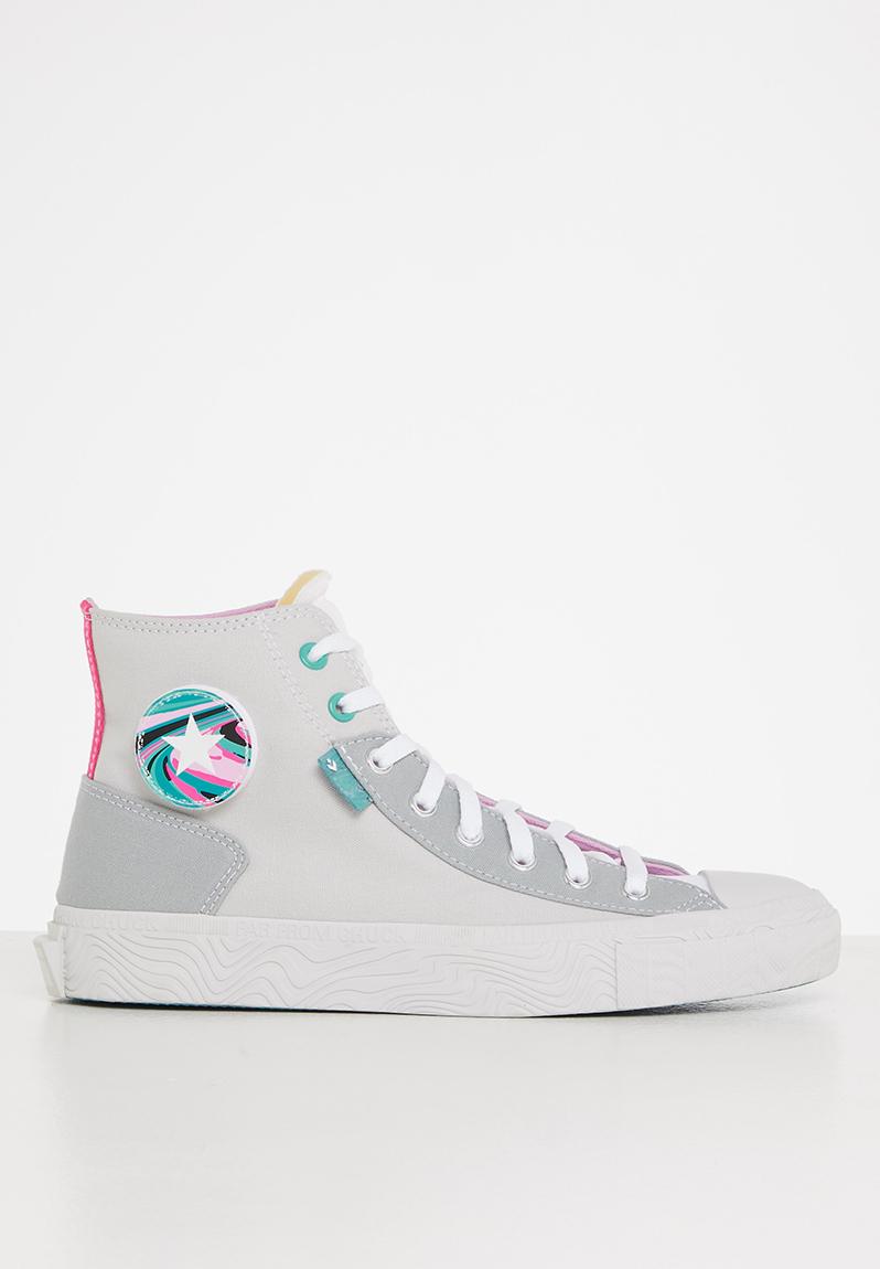 Chuck taylor alt star hi - a00415c - mouse/ash stone/prime pink ...