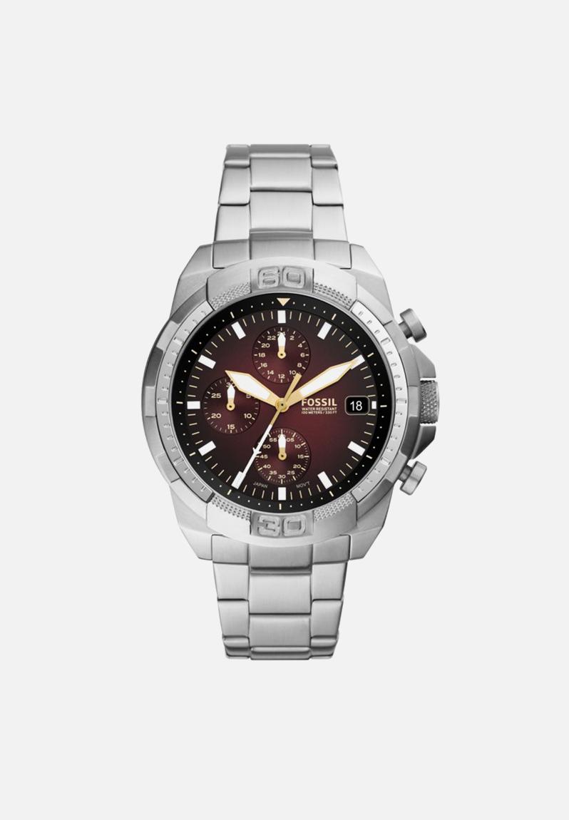 Fossil Men's Bronson Chronograph Stainless Steel Watch - FS5878