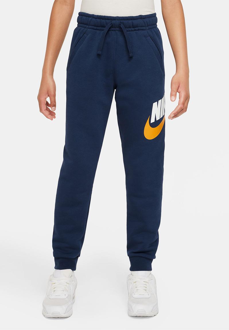 B Nsw Club Hbr Pant Midnight Navy Midnight Navy White Nike Pants