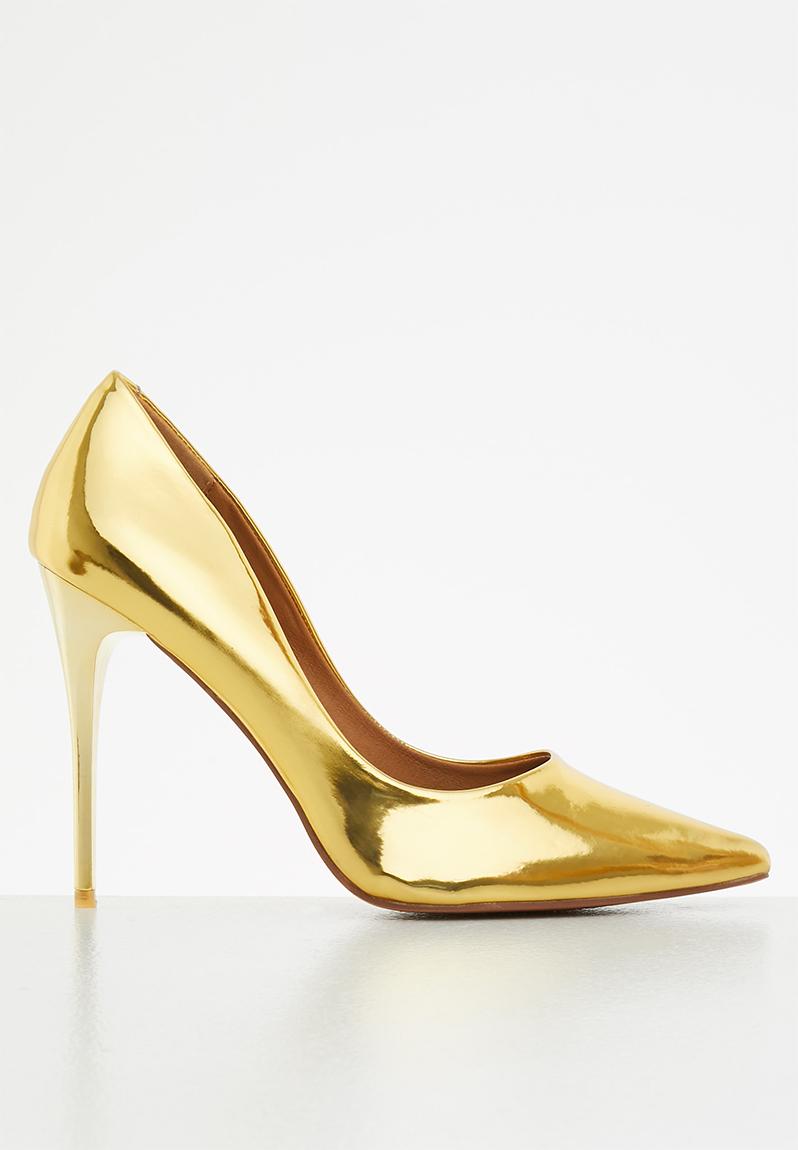 Bexley stiletto court heel - gold Madison® Heels | Superbalist.com