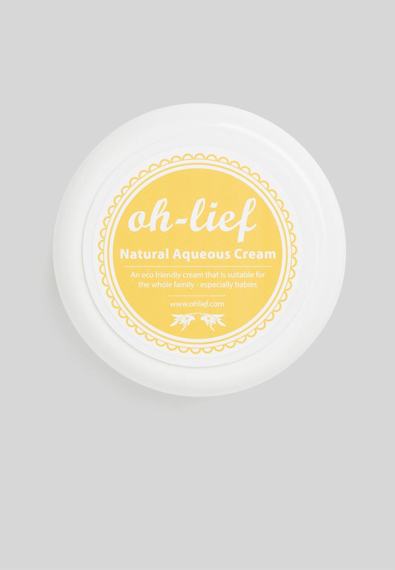 Oh-lief natural olive aqueous cream - 250ml