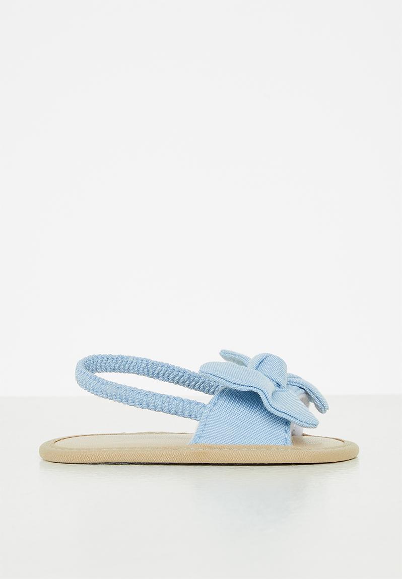 Girls bow sandal - blue POP CANDY Shoes | Superbalist.com